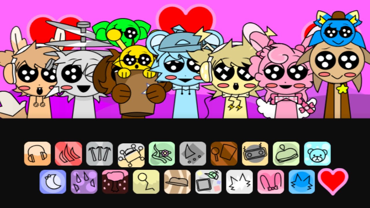 Incredibox - Sprunki Cute Time - All Reaction - Love Mod - YouTube