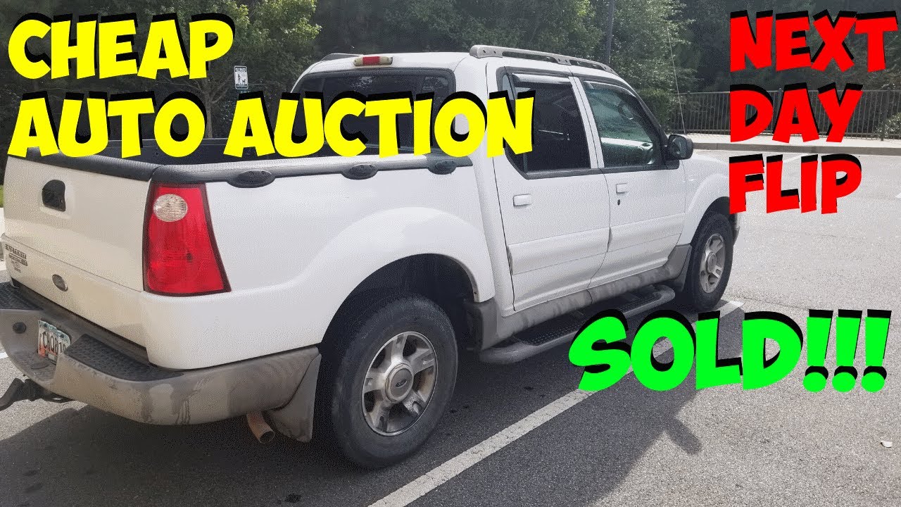 HOW I SOLD THIS INSURANCE AUTO AUCTION FORD EXPLORER PICK UP TRUCK THE ...