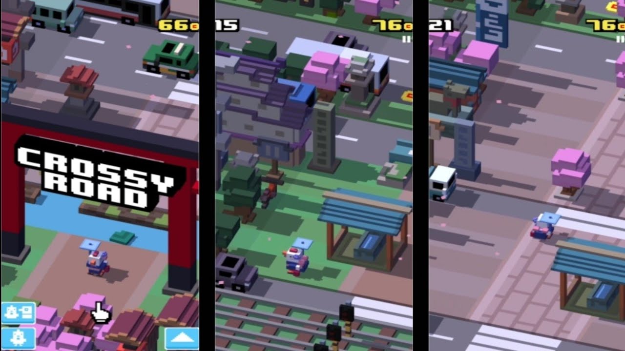 Crossy Road Android Gameplay - SuBjeCt Free - YouTube