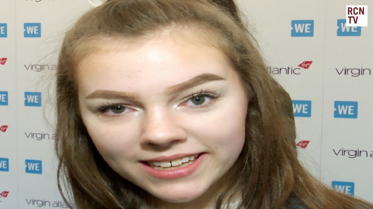 Isabelle Weall Interview WE Day UK 2019 - YouTube