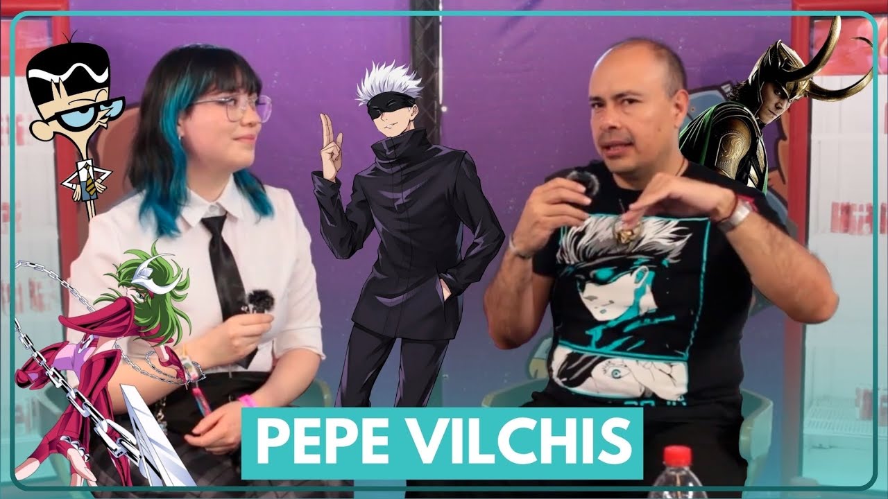 DETRÁS DEL PERSONAJE con PEPE VILCHIS vos de SATORU GOJO - YouTube