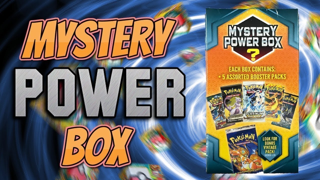 Pokemon Mystery Power Box 5 Opening - YouTube