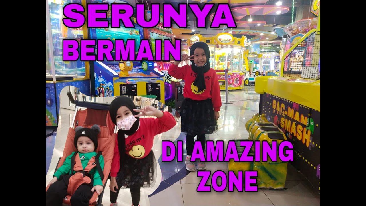 Serunya bermain di amazing zone - YouTube