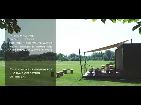 Portable Wine Bar - Trimo MSS - technical specifications video - YouTube