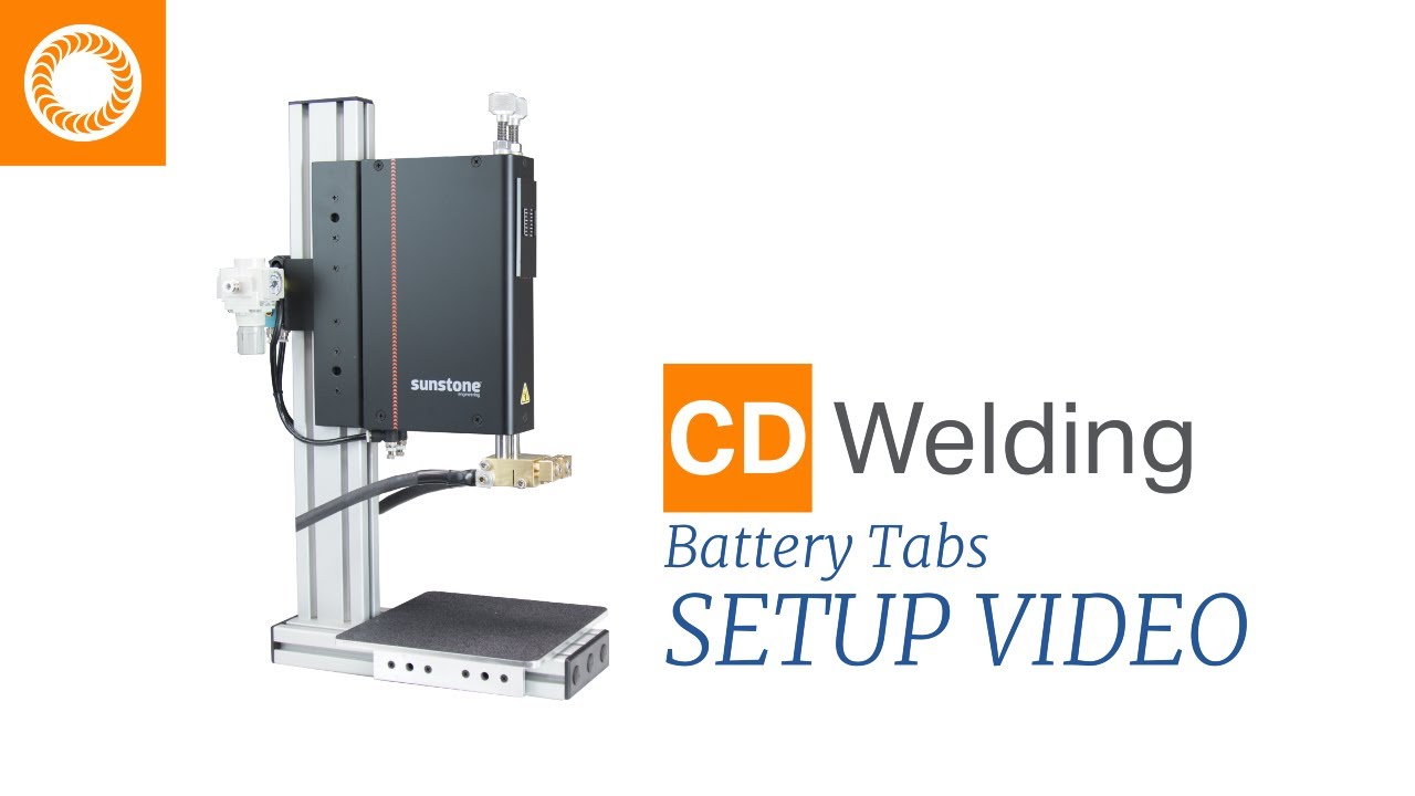 Welding Battery Tabs with Sunstone CD Welder - Setup Tutorial - YouTube