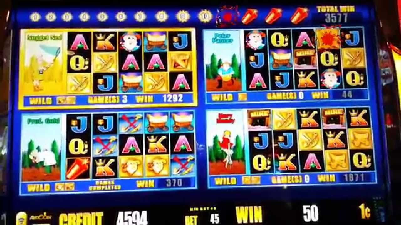 Slot machine bonuses from my recent casino trip #1 - YouTube