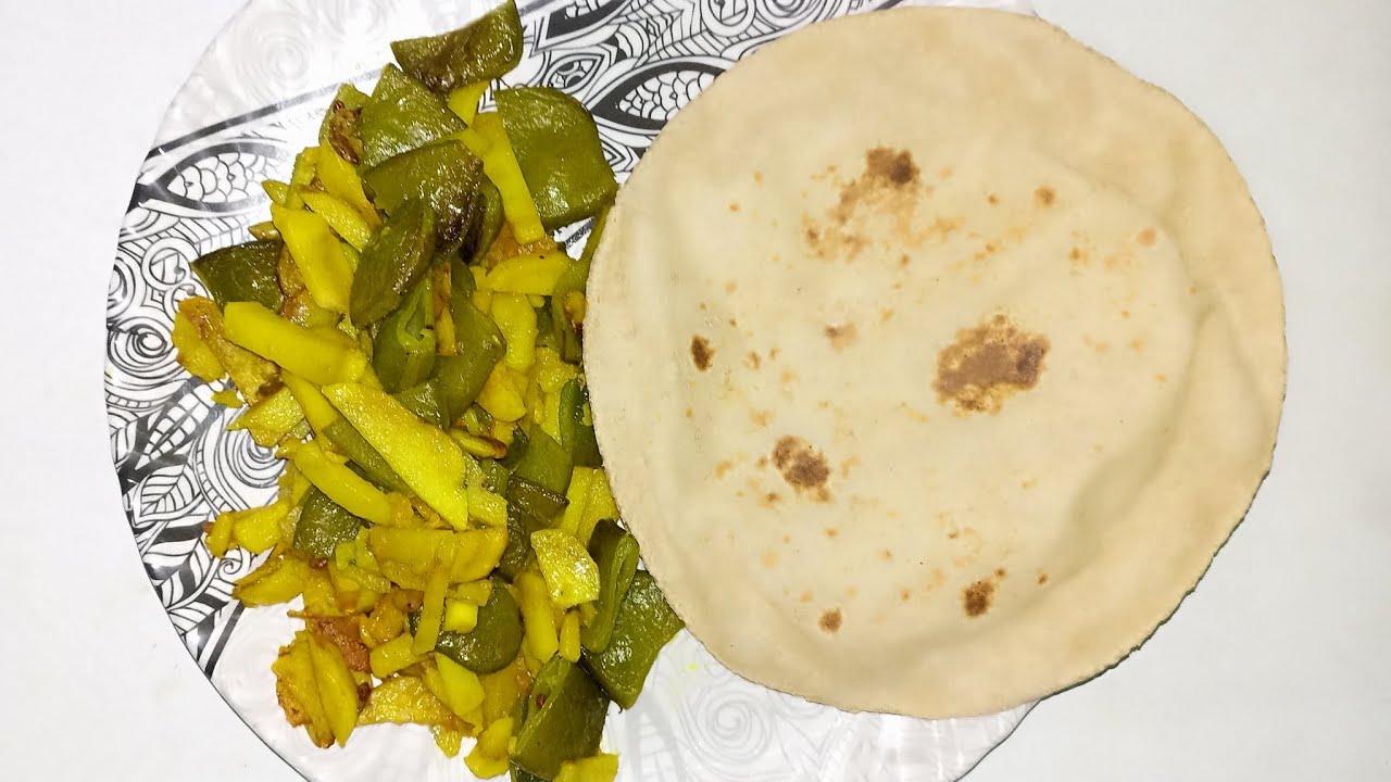 सादा जीवन उच्च विचार || easy sabji roti recipe || - YouTube