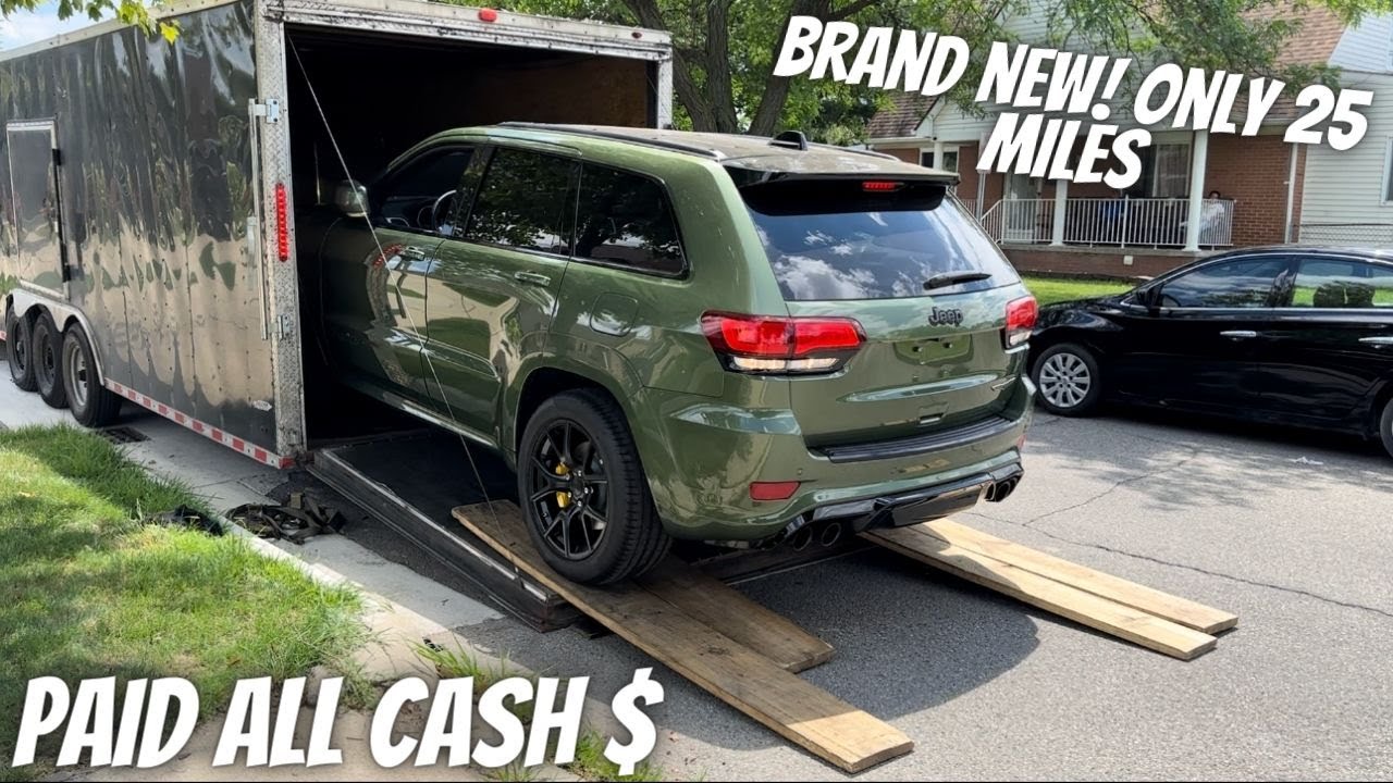 I Bought a Brand New 2021 Trackhawk With 25 Miles For My 27th Birthday ...