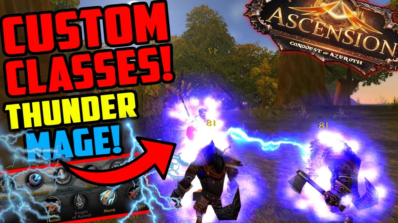Custom Classes in WoW - Stormbringer, Reaper & More! Ascension WoW ...