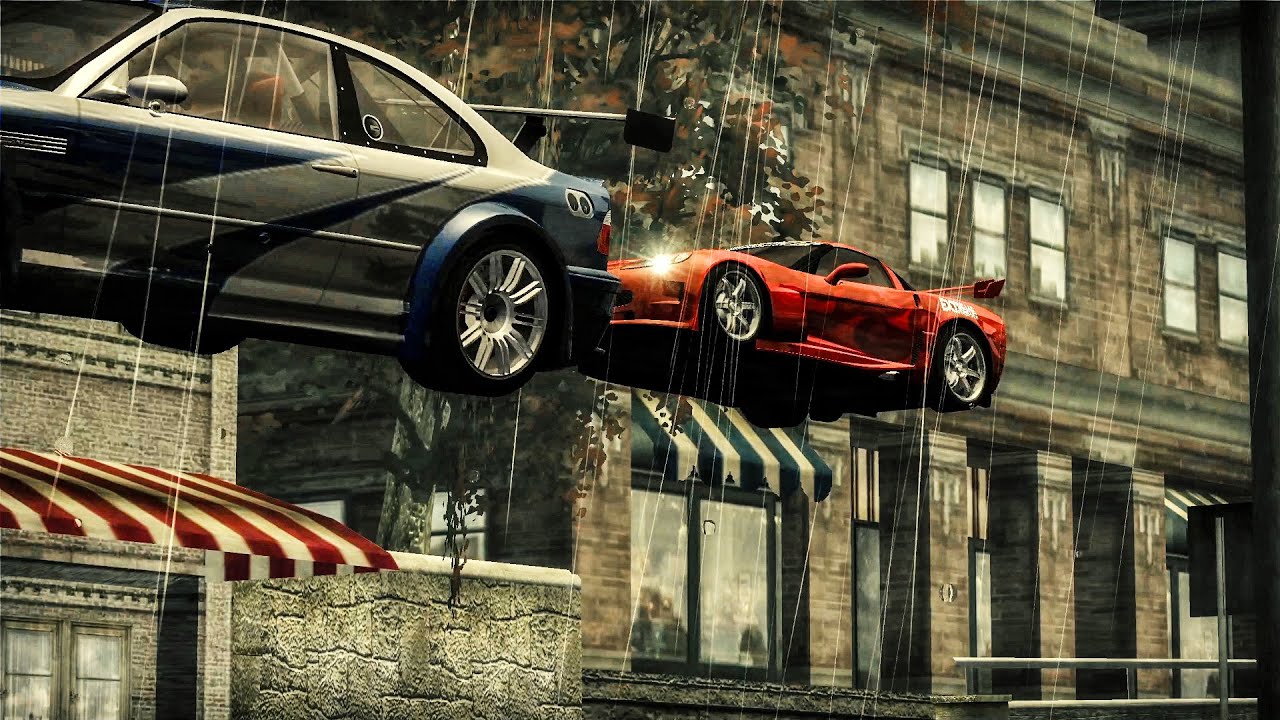 Corvette C6 vs BMW M3 GTR | Razor | fourth race | Need for Speed : Most ...