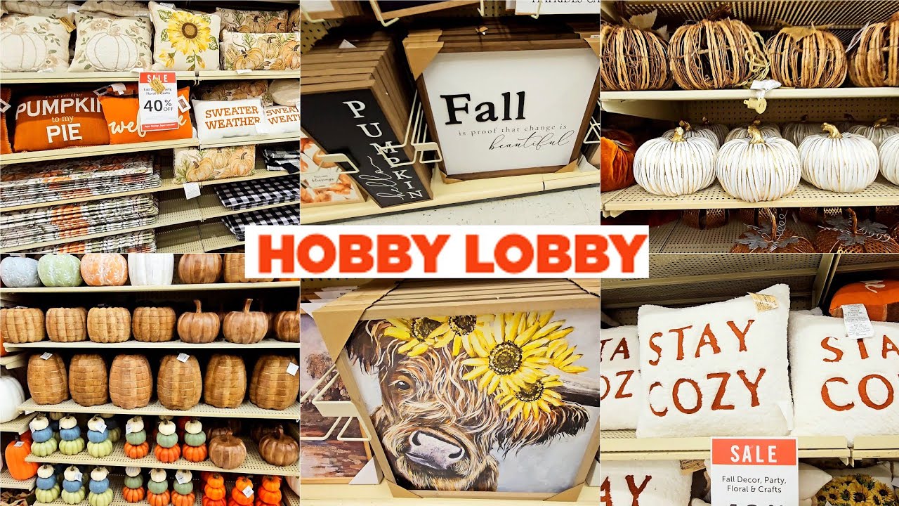 HOBBY LOBBY | FALL DECOR 2024 | BROWSE WITH ME - YouTube
