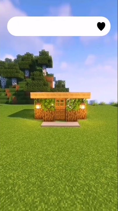 Minecraft house tutorial | (part-1) - YouTube