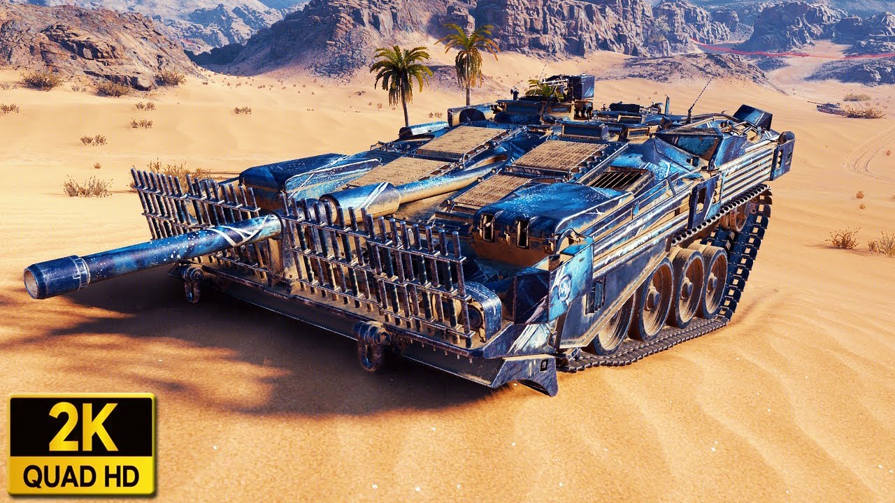 Strv 103B - KING OF THE DESERT #37 - World of Tanks - YouTube