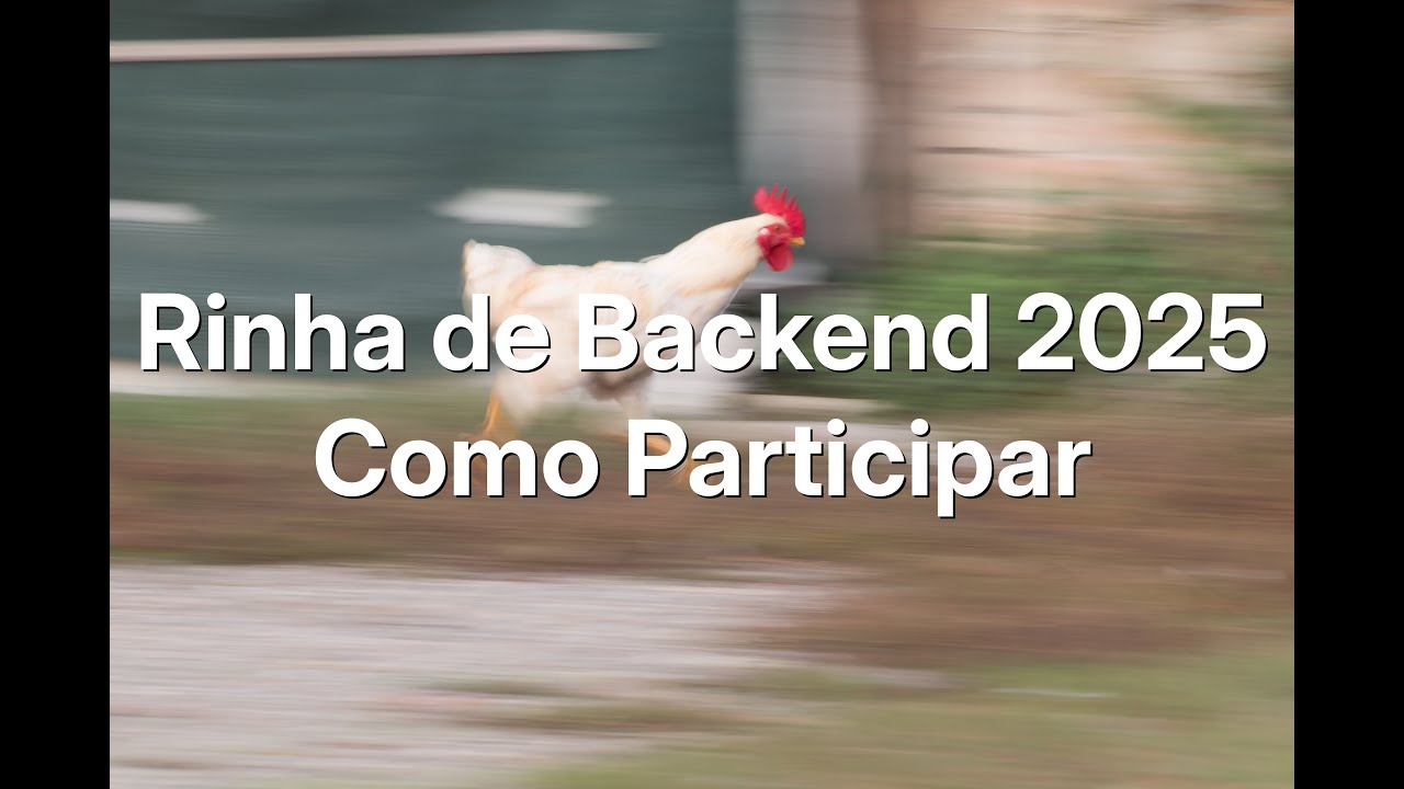 Rinha de Backend 2025 - Como Participar - YouTube