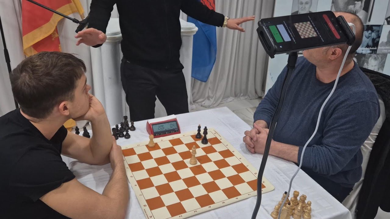 Intense chess game 🔥 IM Damjanovic Vuk 2532 - GM Misa Pap 2432 Rapid ...