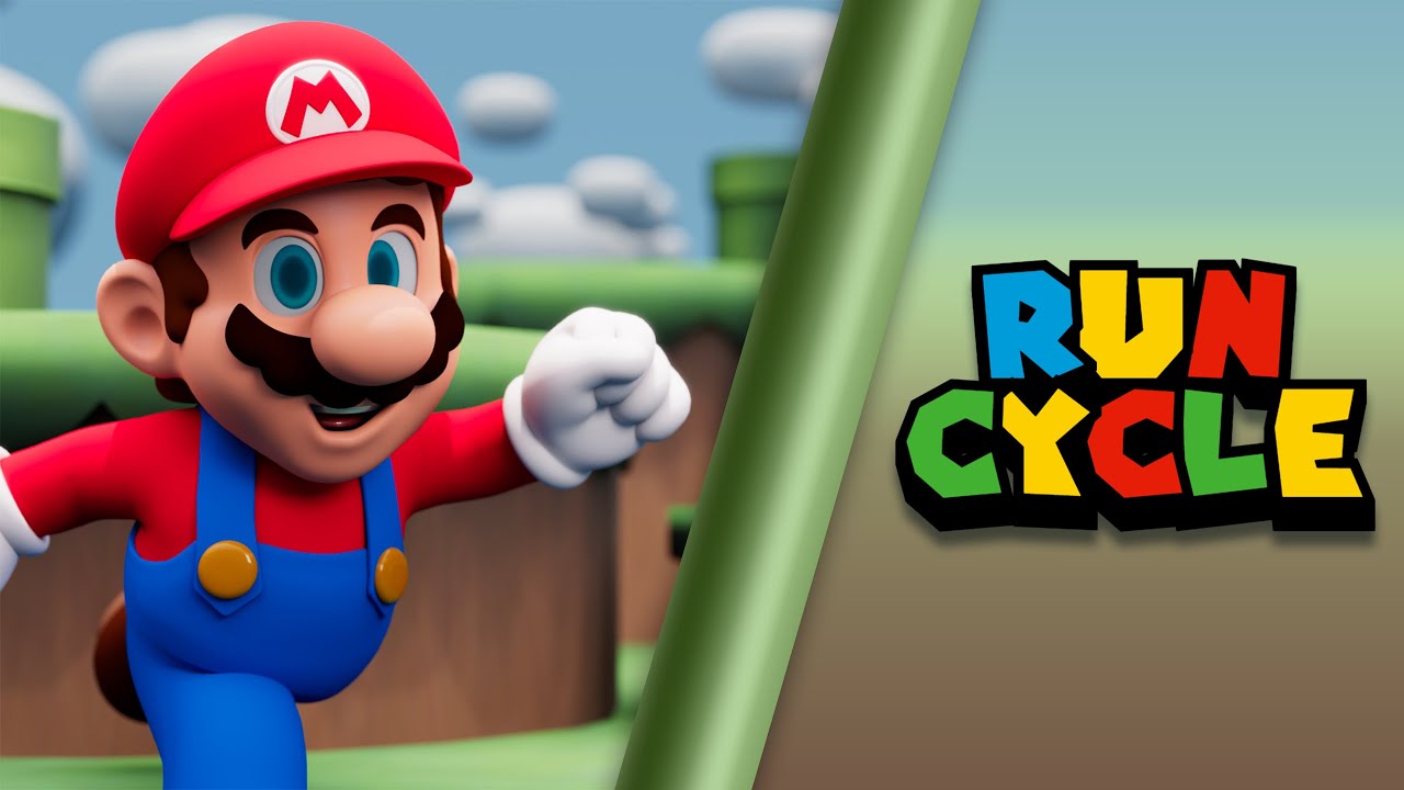 Mario Rig Run Cycle - YouTube