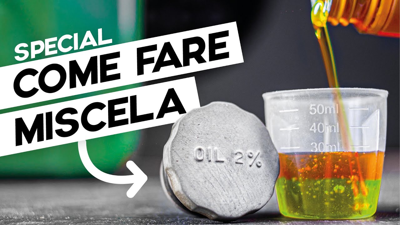 Come fare MISCELA al 2% percento | Piaggio Ciao Vespa Scooter Tutorial ...