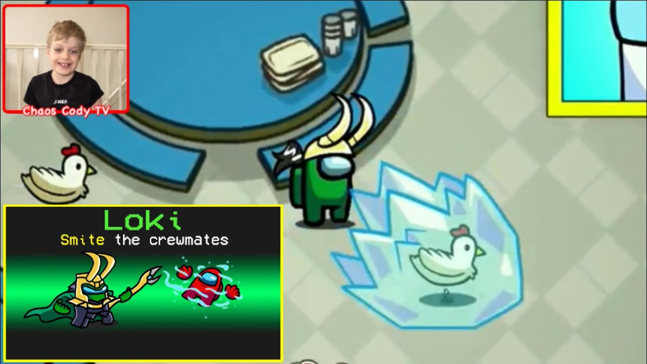 LOKI Imposter Role in Among Us by GameToons Gaming - Reaction Video ...