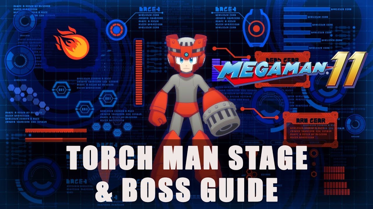 Mega Man 11: Torch Man Stage & Boss Guide - YouTube