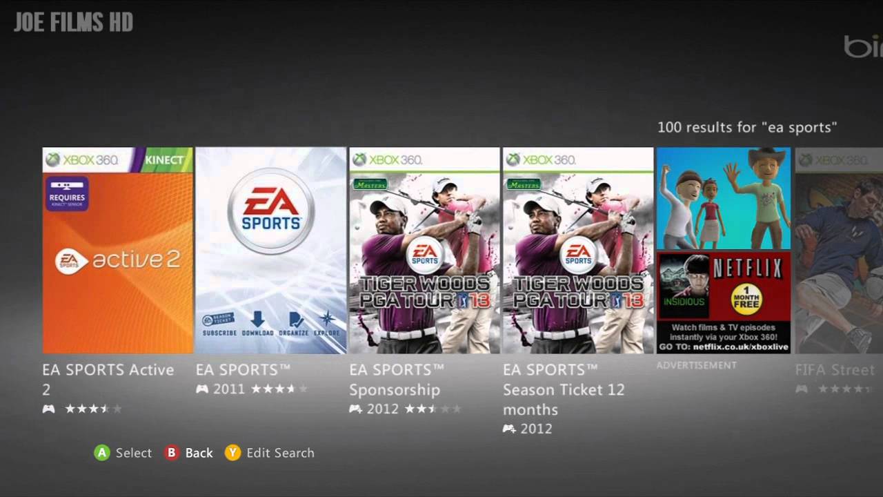 How to download EA Sports Season Ticket for Xbox 360 - YouTube