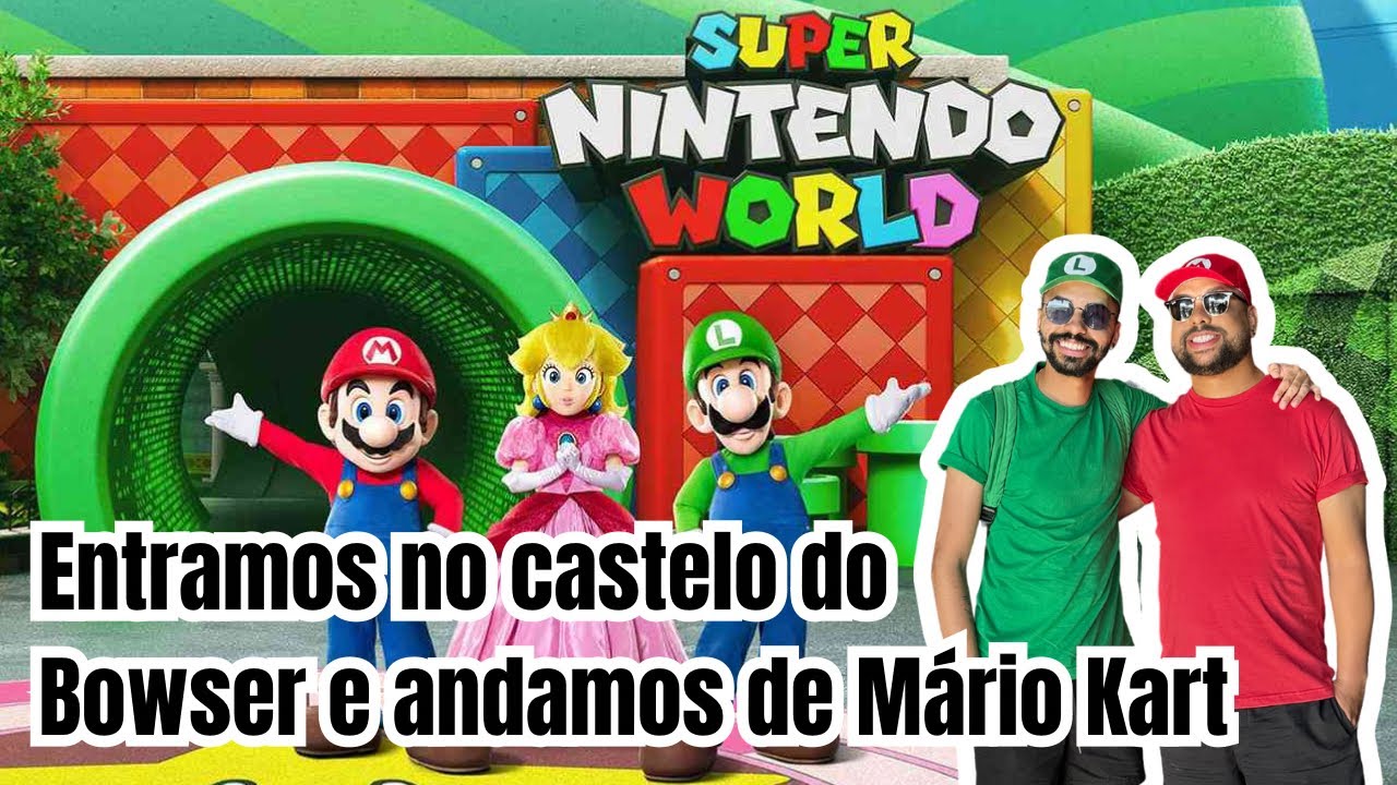 SUPER MARIO WORLD - UNIVERSAL STUDIOS CALIFORNIA - YouTube