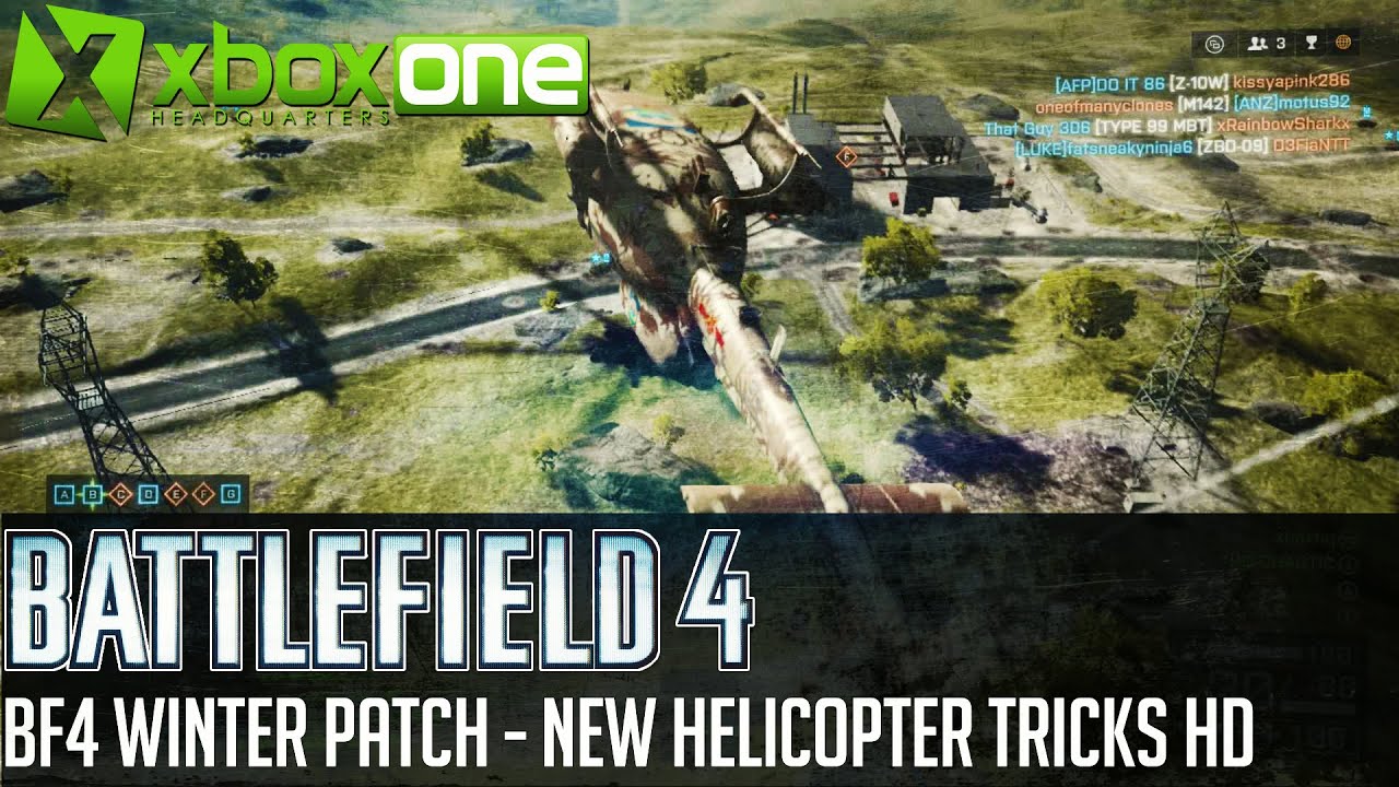 Battlefield 4 "Winter Patch" New Helicopter Tricks & Details Xbox One ...