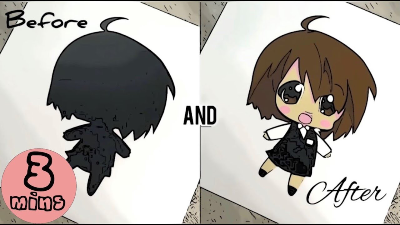 CHIBI ANIME Layering Vinyl with CRICUT Decal Oddly Satisfying Art - YouTube