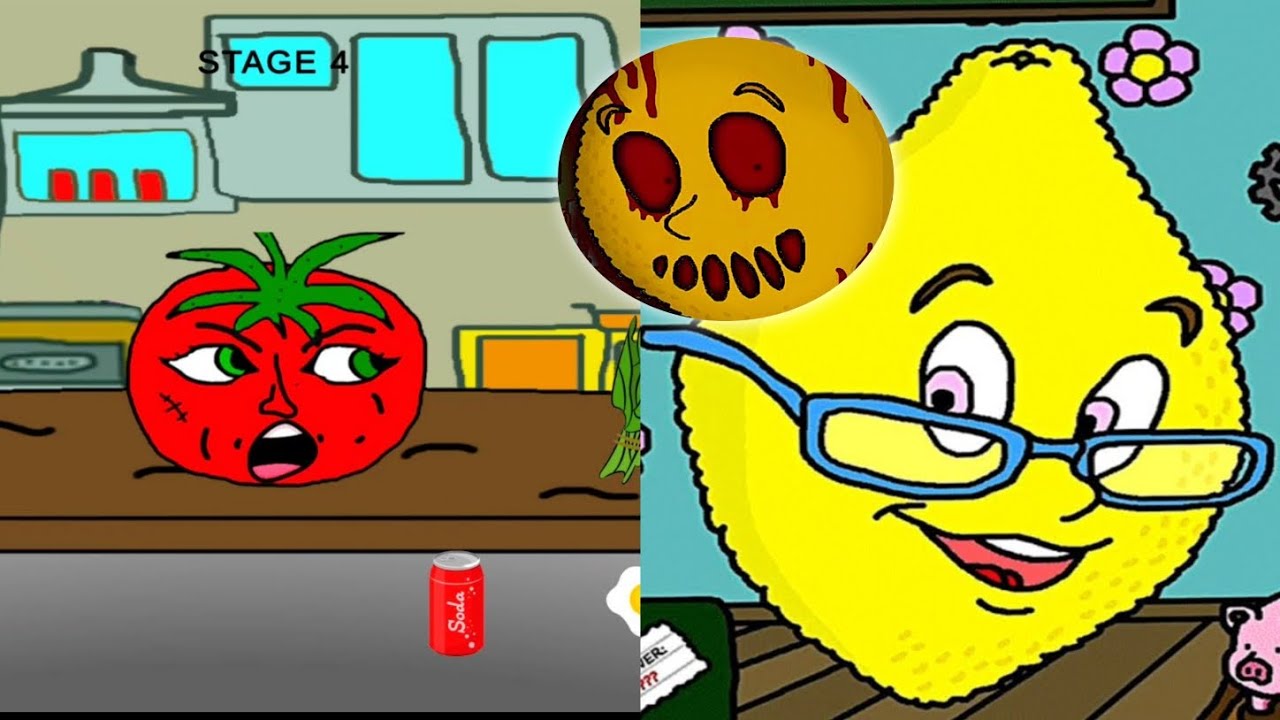 Ms. Lemons & Mr. TomatoS - All Bosses & Endings [All Uroboros Secret ...
