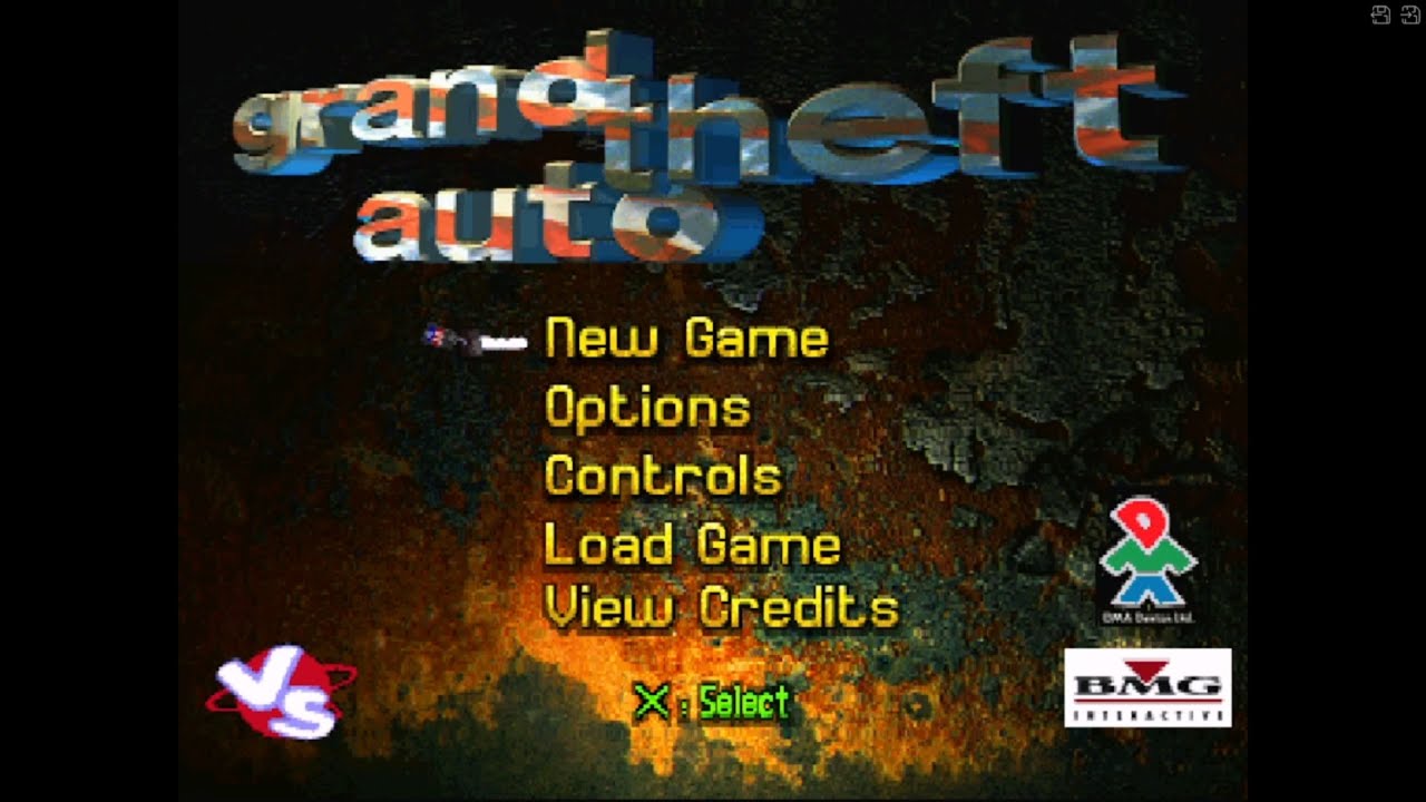 Grand Theft Auto - DMA Design - [ PlayStation ] - YouTube
