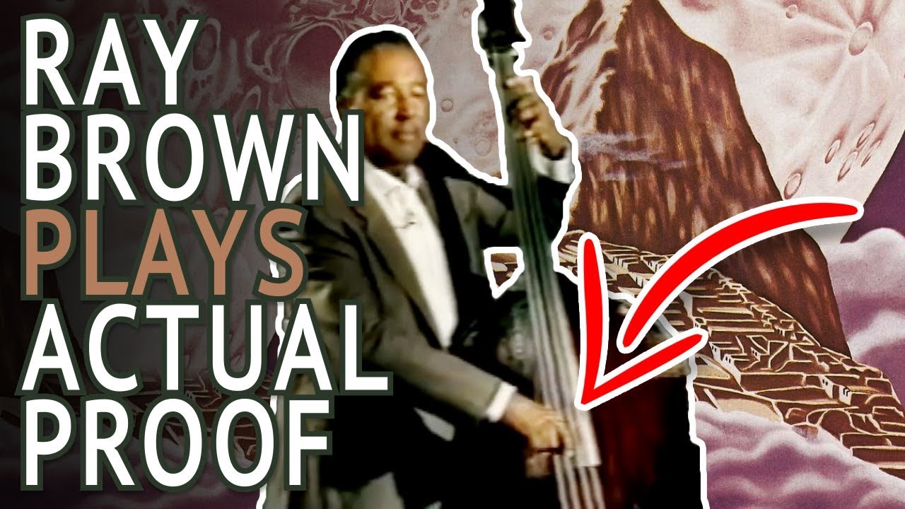 Ray Brown plays Actual Proof - YouTube