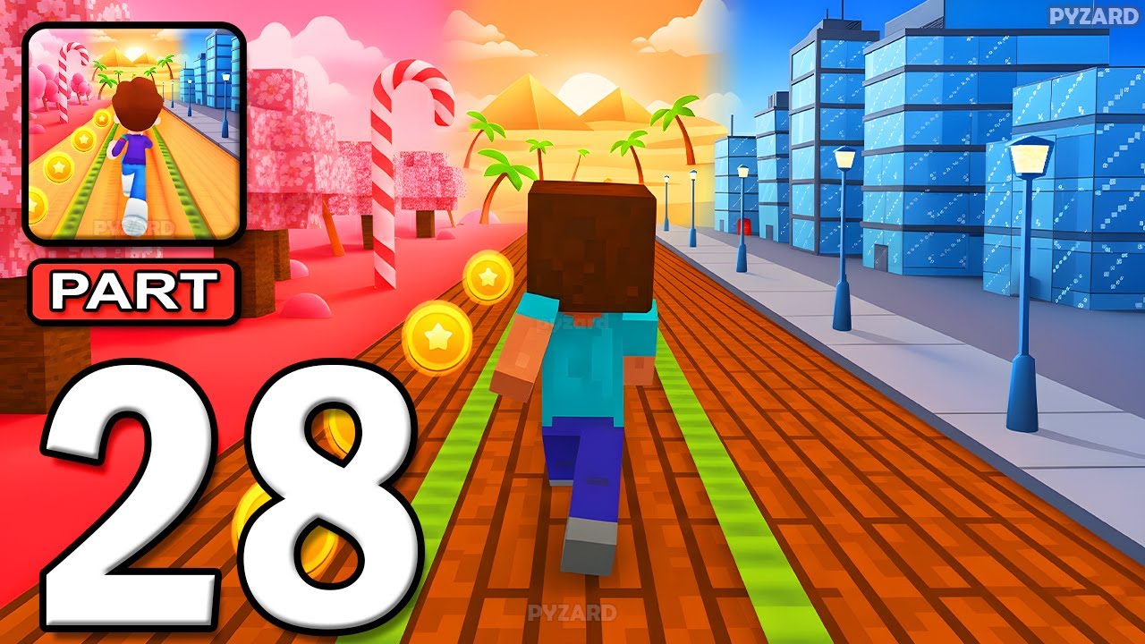Kooply Run: Subway Craft - Gameplay Walkthrough Part 28 - Kooply Subway ...
