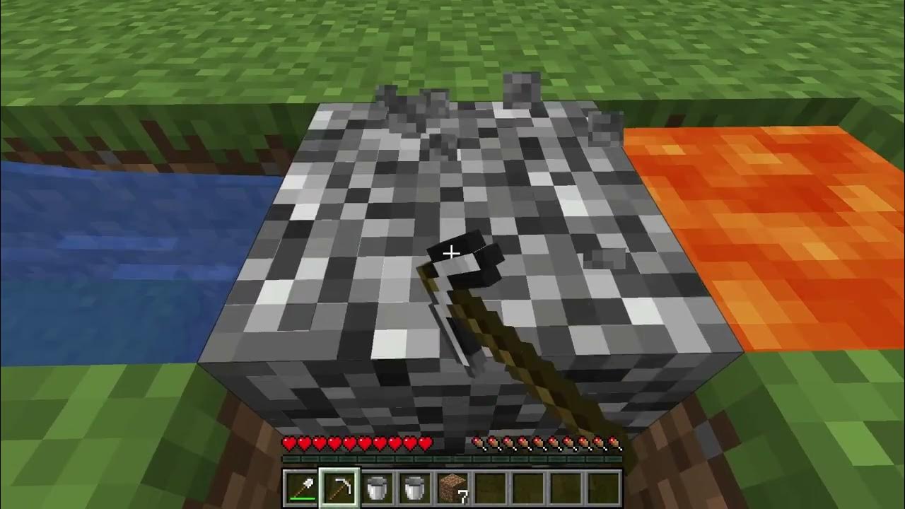 HOW TO MAKE COBBLESTONE GENERATOR IN MINECRAFT (IvenChannel) - YouTube