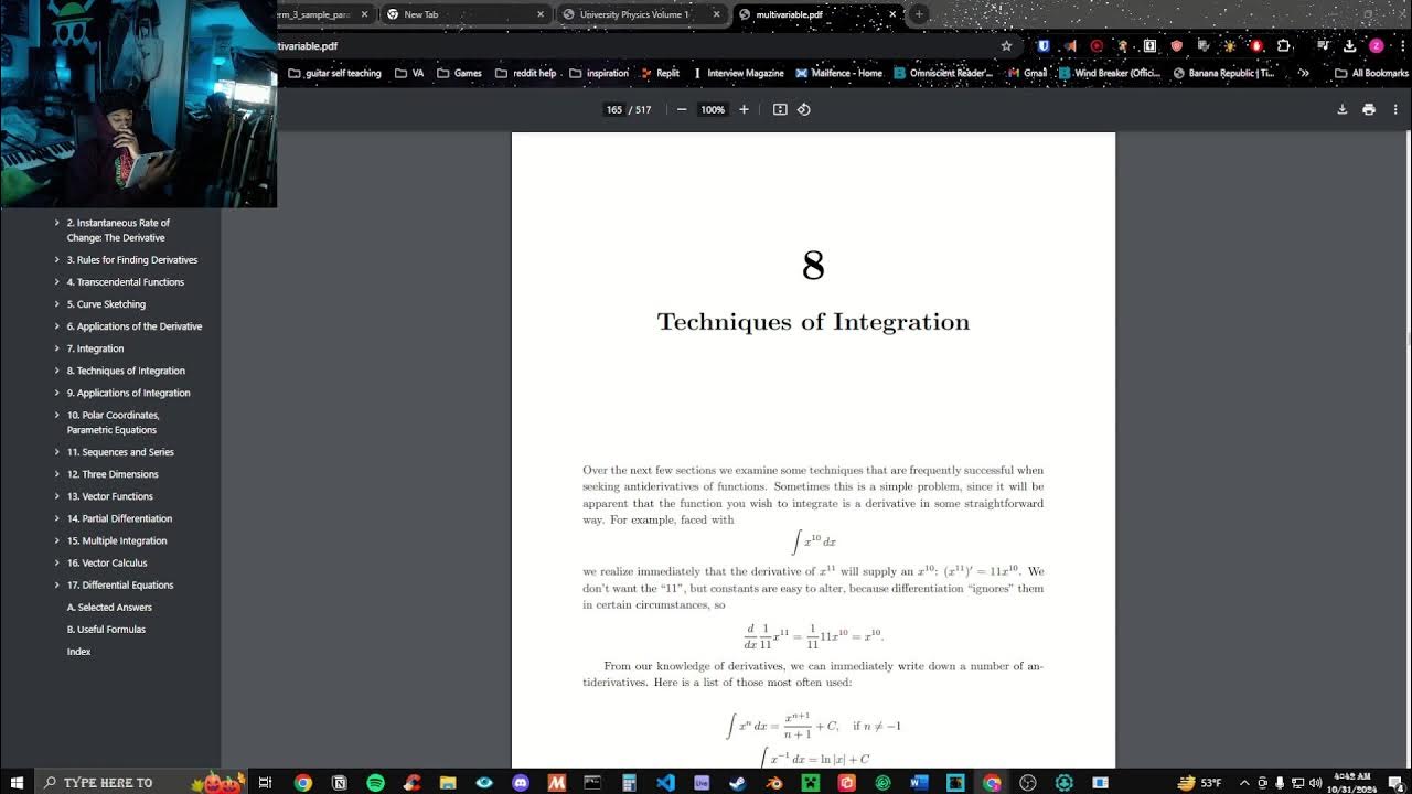 homework/physics/calc/coding - YouTube