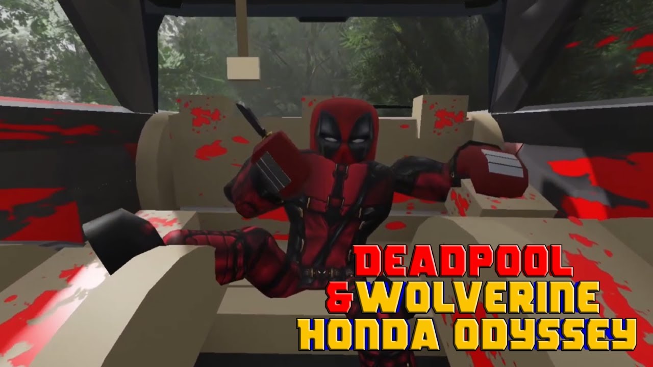 Deadpool & Wolverine Honda Odyssey Fight | Fort Blox Animation - YouTube