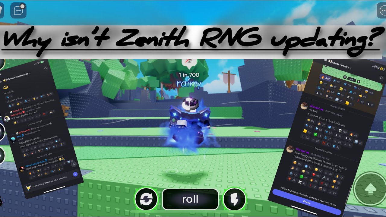 Zenith RNG; Why isn’t it updating? - YouTube
