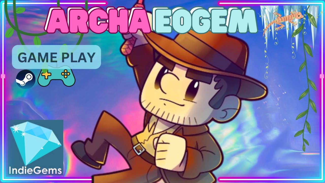 **ARCHAEOGEM** ¦ PC First Look - No Commentary ¦ - Hats Up and Whips ...