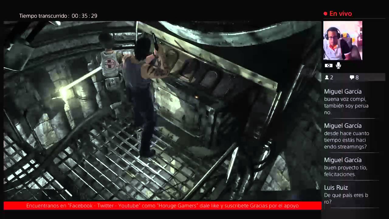 Transmisión En Vivo Resident Evil 0 Zero Remaster Parte 5 -Horuge ...