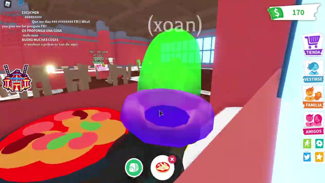 ROBLOX 24 horas en la pizzeria 6# Adopt me - YouTube