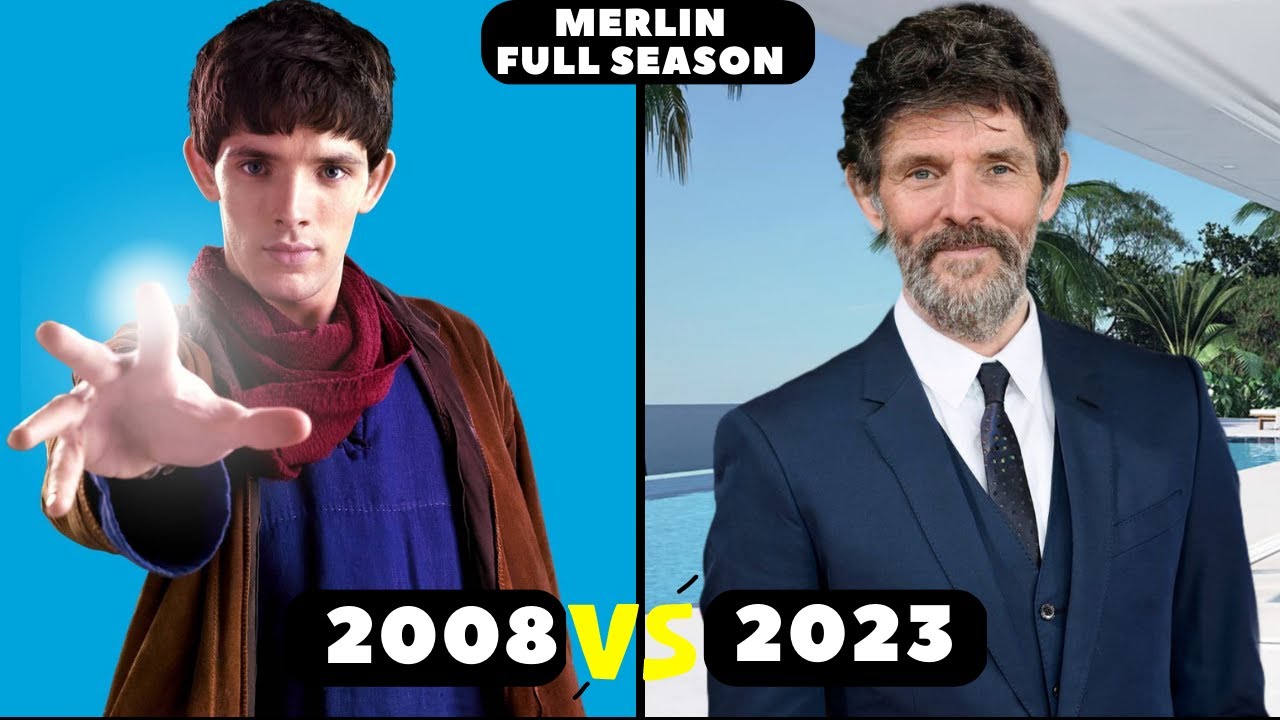 Merlin Cast ( 2008 vs 2023 ) : Then And Now [ 19 Years Later ] Colin ...