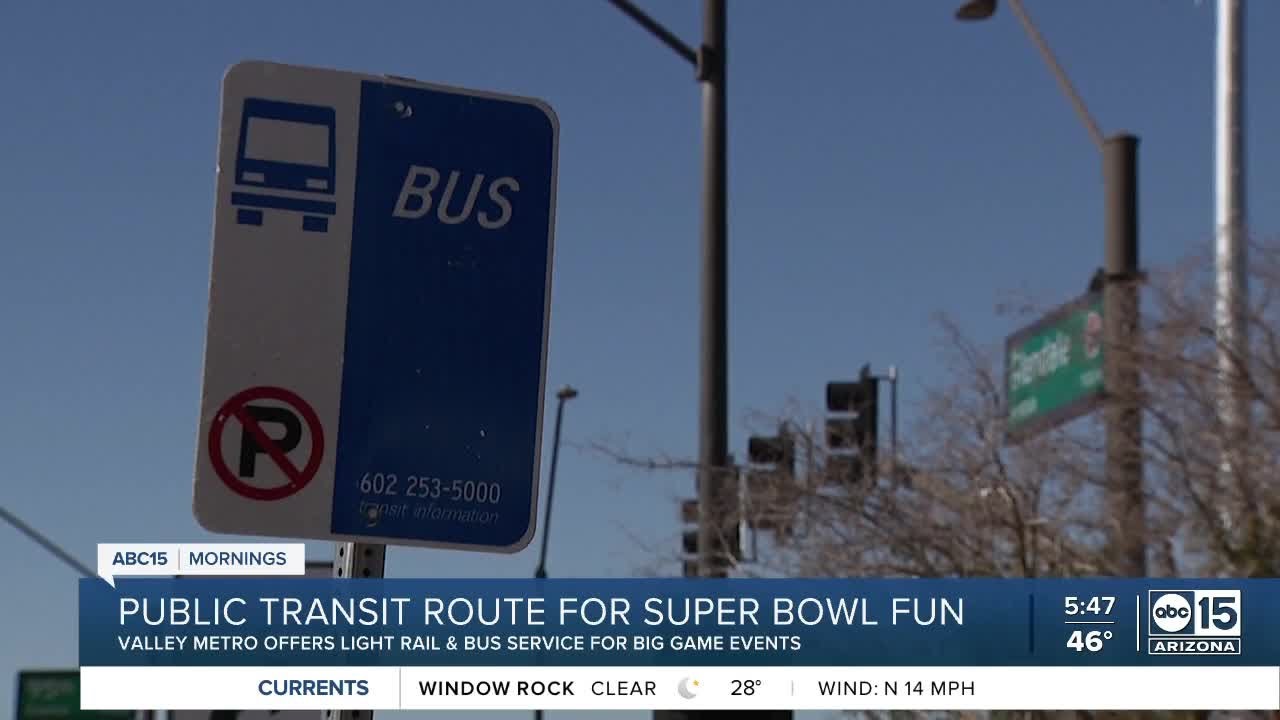 How to take public transportation across town for Super Bowl activities ...