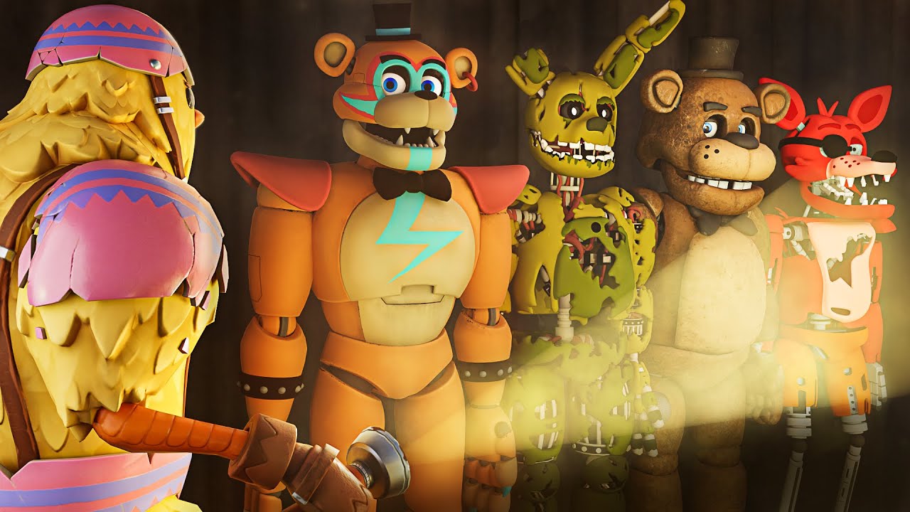 I Recreated FNAF In Fortnite - YouTube