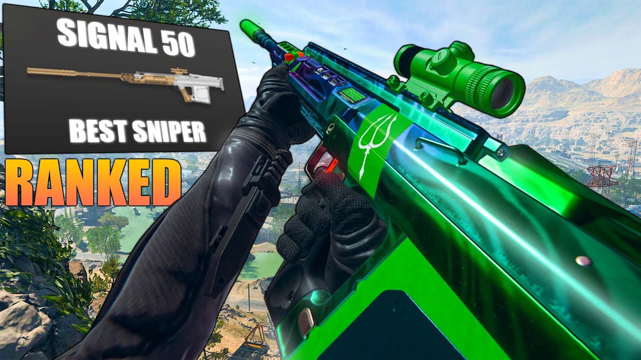* SIGNAL 50 * KESİN DENEMELİSİN - RANKED MAÇ İÇİN EN İYİ LOADOUT - COD ...