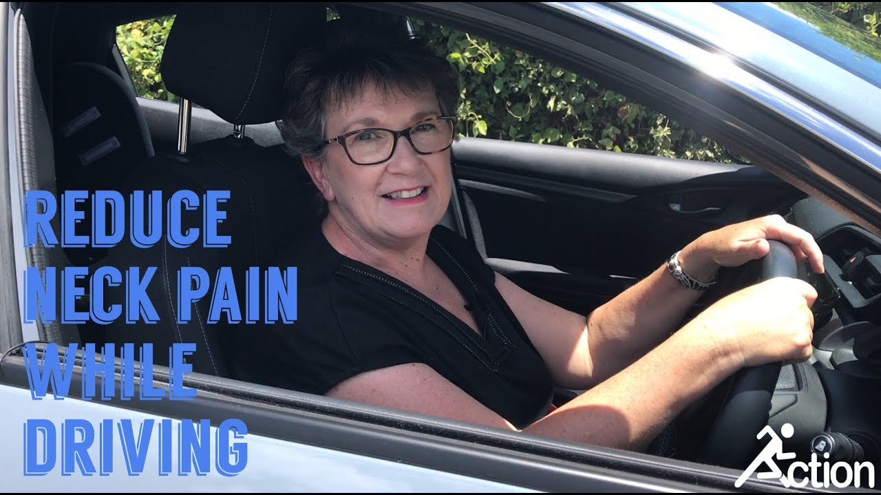 Posture Series 4 - Reducing Neck Pain while Driving - YouTube