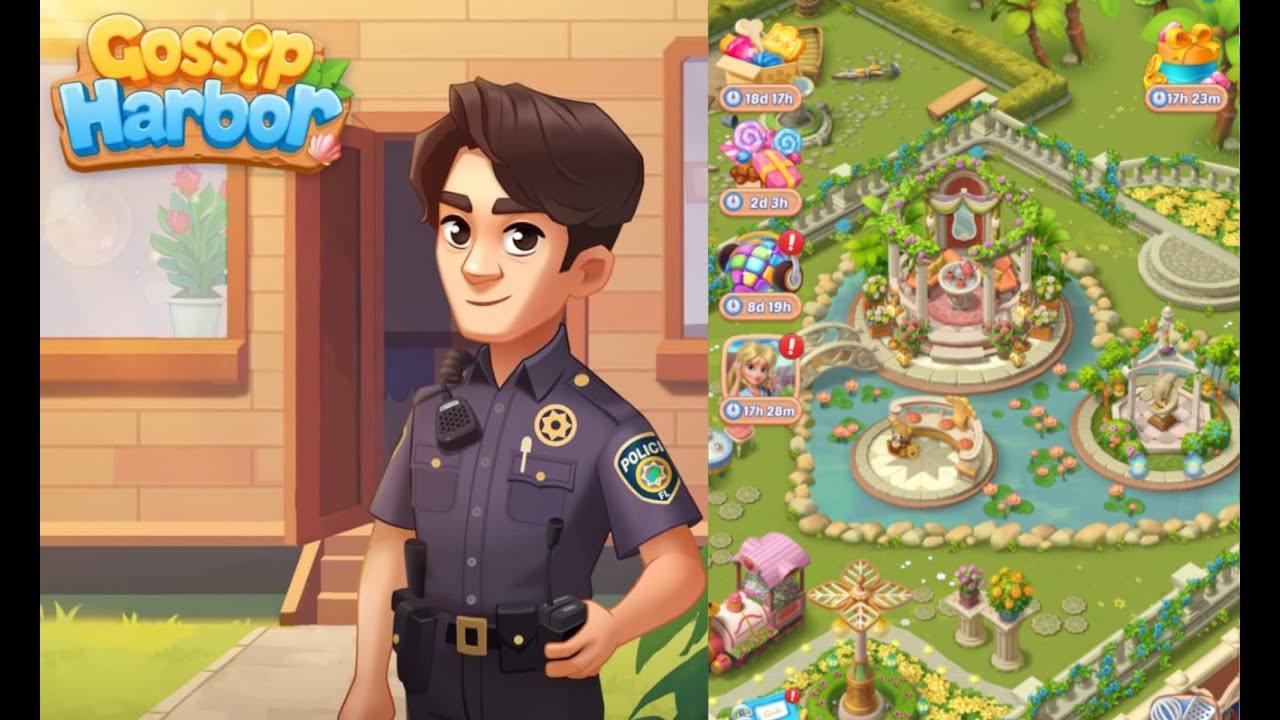 Gossip Harbor : Merge Game /🍰☕️ Day 80 Level 69-70 Part 80🥖🍞 - YouTube