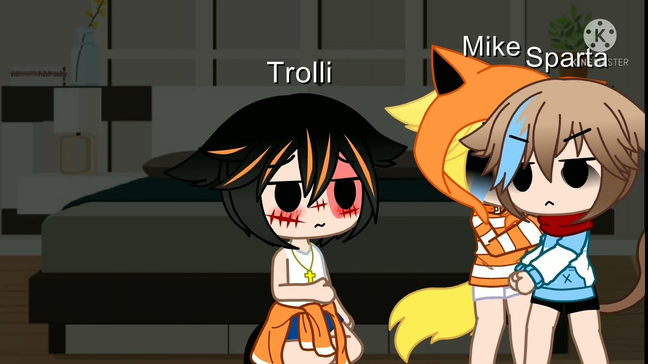 Cuando mike cura a Trolli //meme #compás #mikellino - YouTube