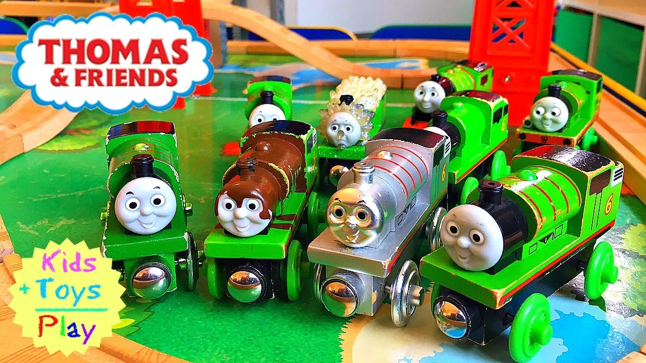Thomas and Friends Wooden Play Table Surprise Percy Playtime | Playing ...