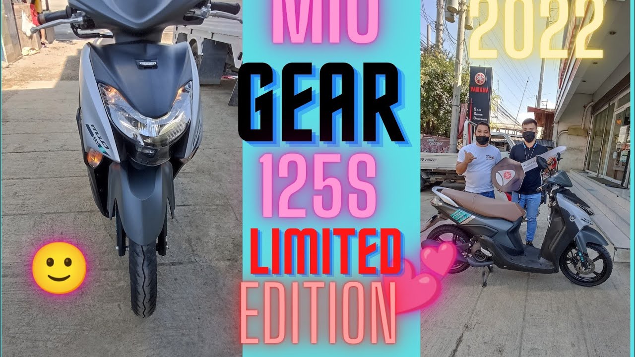 MiO gear s findurtrip limited edition 2022 model - YouTube