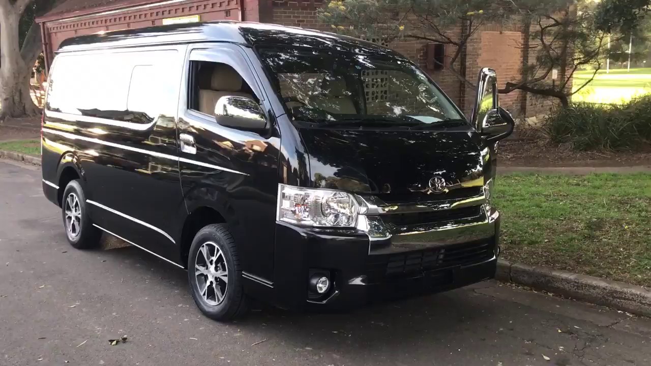 Hiace VIP 2014 2015 Black 10 Seater Luxury Version www.SunRiseCars.com ...