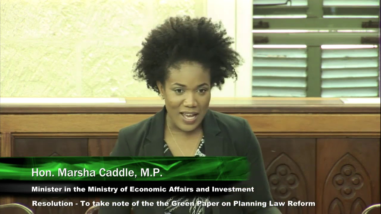 Hon. Marsha K. Caddle, M.P 15th Sitting of The Honourable The House Of ...
