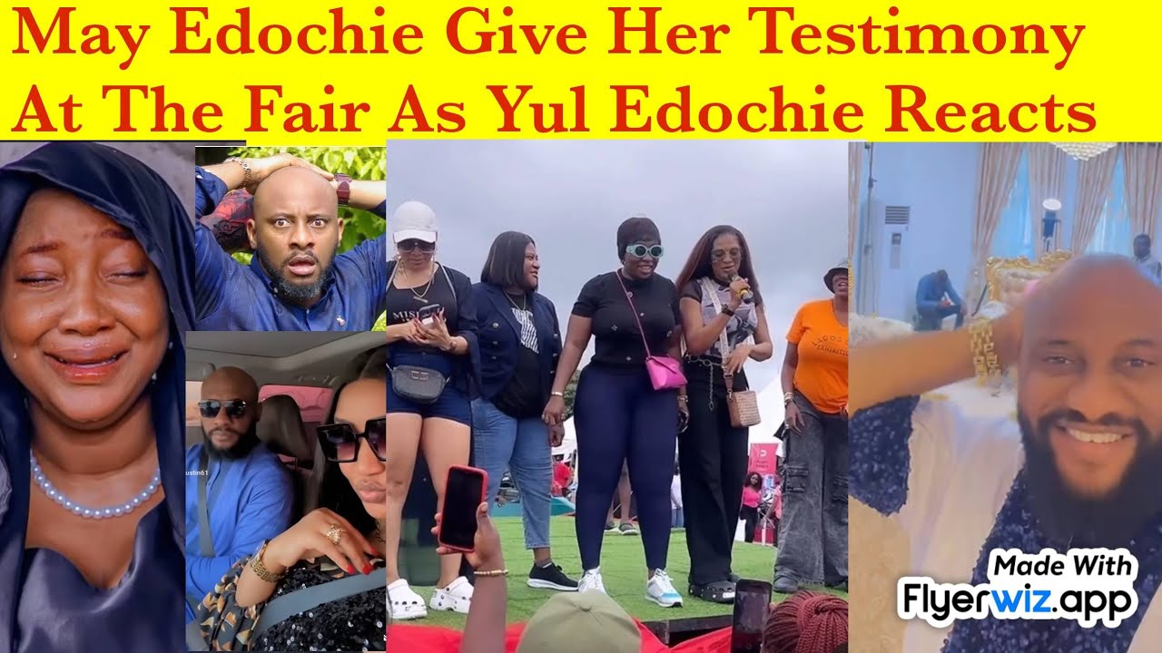 May Edochie gives her beautiful testimony at the trade fair as Yul ...